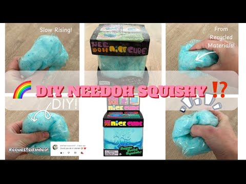 ⁉️🎨DIY NEEDOH SQUISHY TUTORIAL🧊🎨 - YouTube