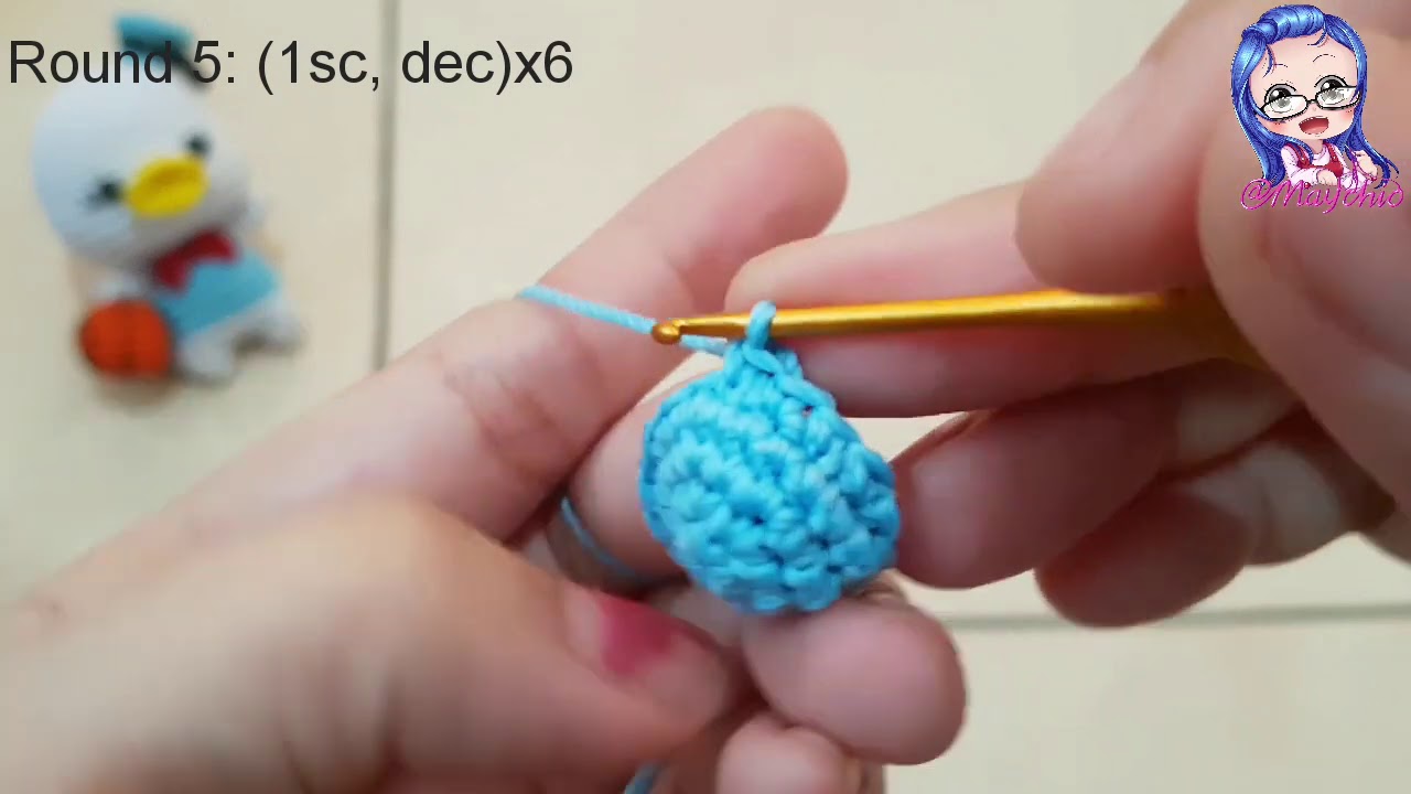 [M002] Tutorial Rajut Amigurumi Donald Duck (3/3) - YouTube