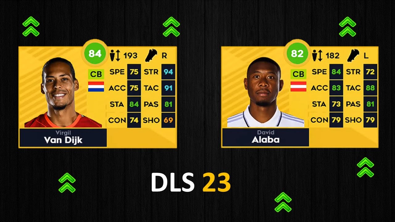 DLS 23 | TOP 30 BEST DEFENDERS RATING IN DREAM LEAGUE SOCCER 2023 ...