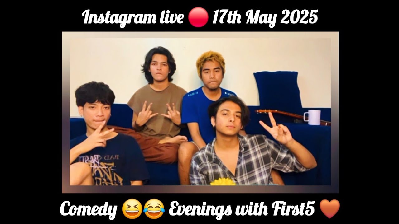 First5: Insta Live | New Song Dropping Soon ( 17th May 2025 ) 🎥 🤎🤎 # ...