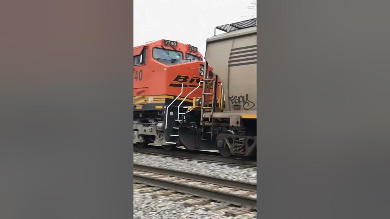 Train Horn Salute! Fast American Freight Train! JawTooth shorts - YouTube