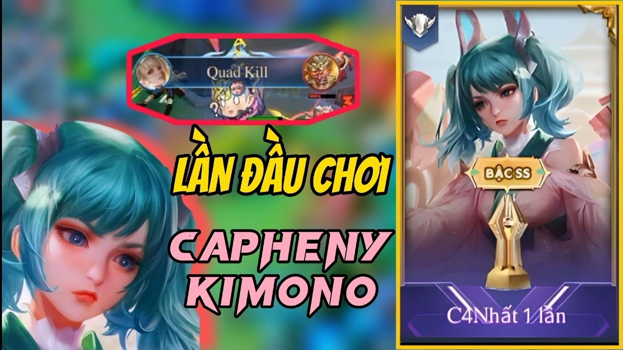 Tiến Capheny | Lần Đầu Trải Nghiệm Trang Phục Capheny Kimono Trong Liên ...