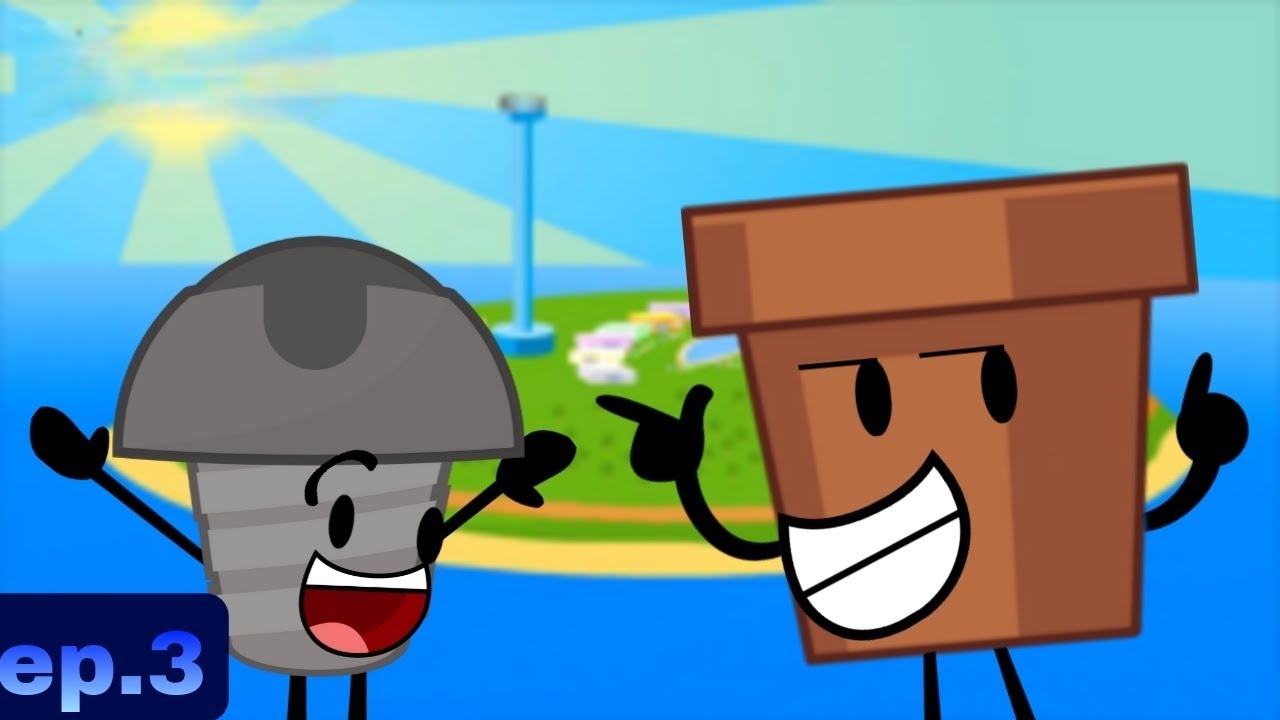 Bfdi 3: pot the thief - YouTube