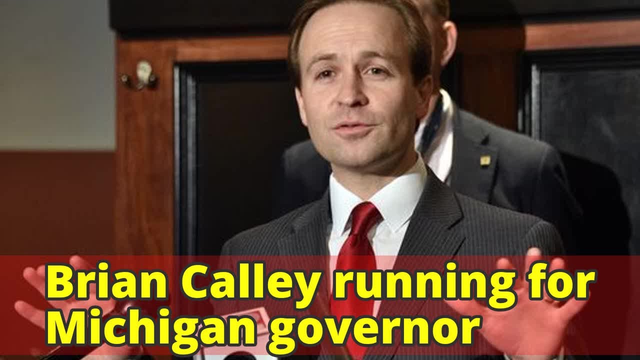 Brian Calley running for Michigan governor - YouTube