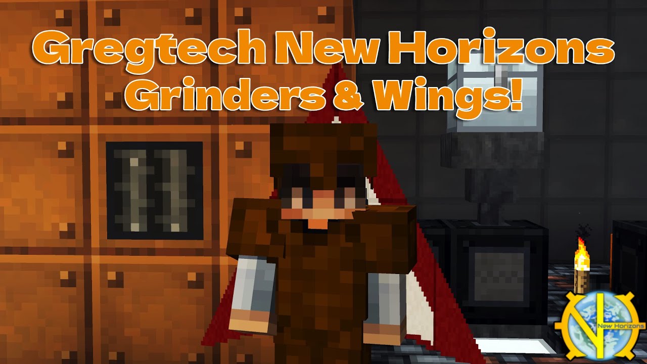Gregtech New Horizons Guide E12: Hang Gliders, Backpacks, Steam ...