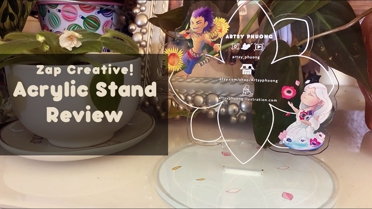 Zap Creative! Acrylic Stand Review - YouTube
