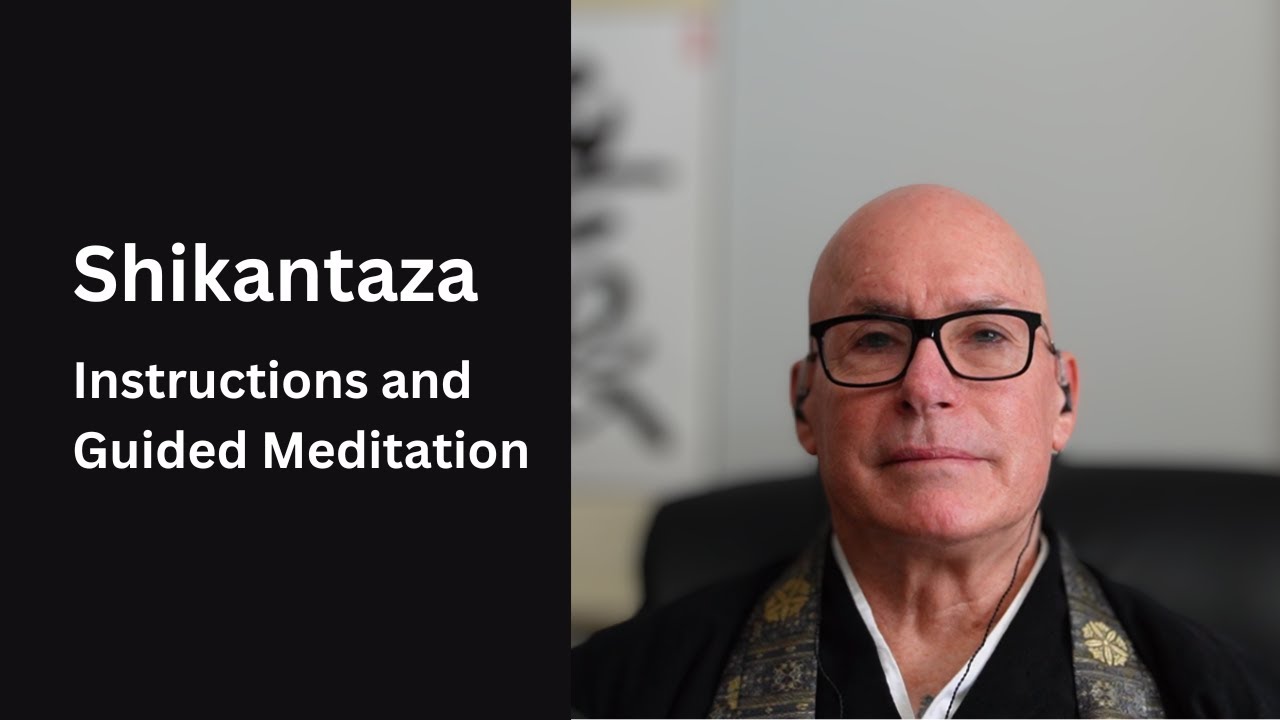 Shikantaza Instructions and Guided Meditation - YouTube