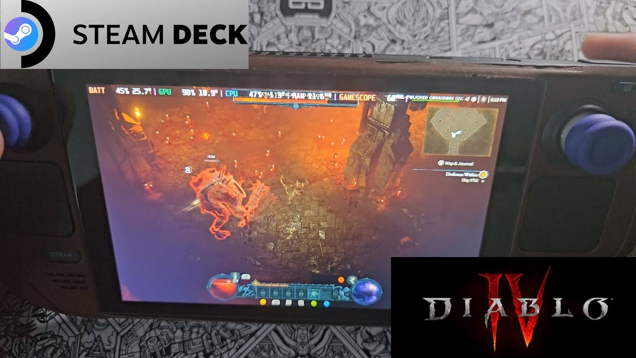 Steam Deck - Diablo 4 Open Beta 60FPS possible? - YouTube