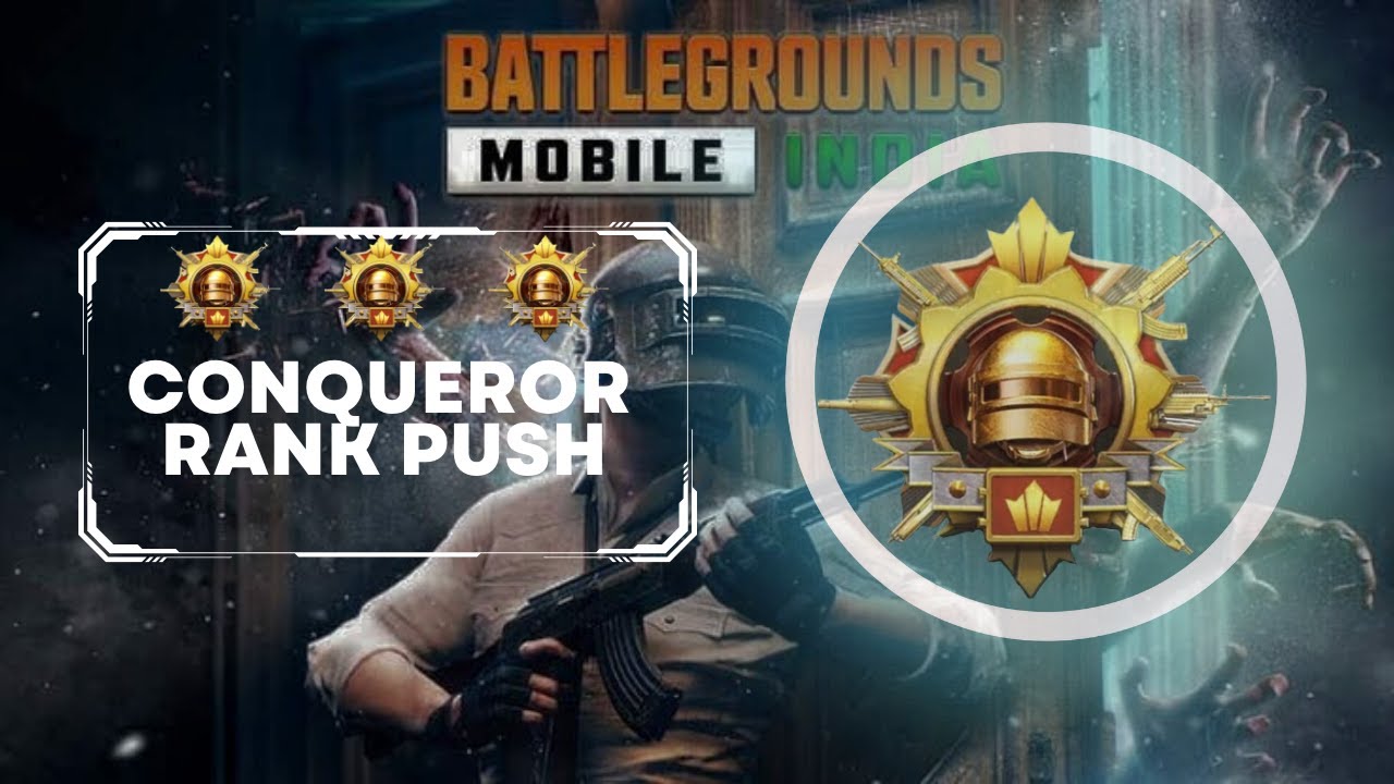 CONQUEROR RANK PUSH | BGMI LIVE | #bgmi #pubgmobile #conqueror - YouTube