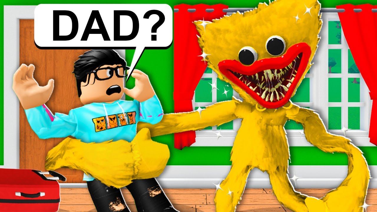 ADOPTED By GOLDEN HUGGY! (Roblox) - YouTube