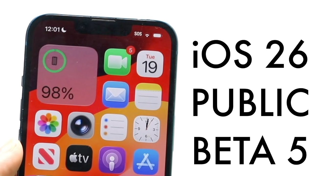 iOS 26 Public Beta 6 - YouTube