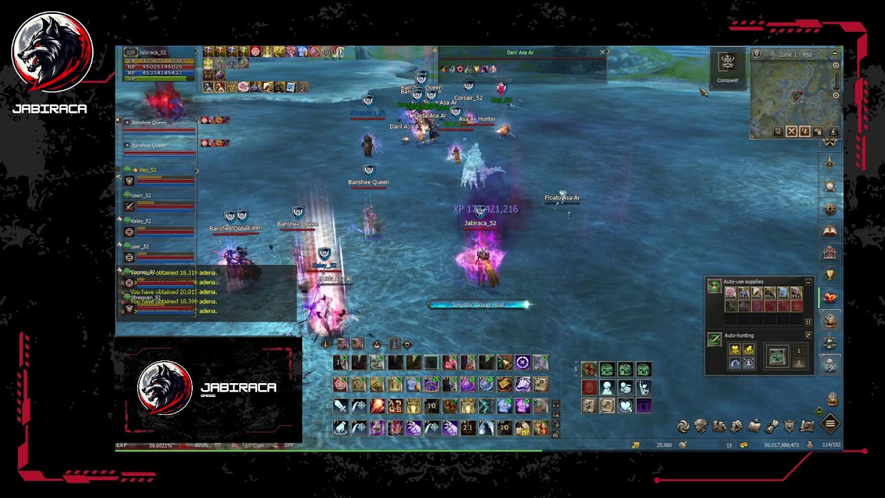 Lineage 2 EU Orfen - Conquest Farm GamePlay - YouTube