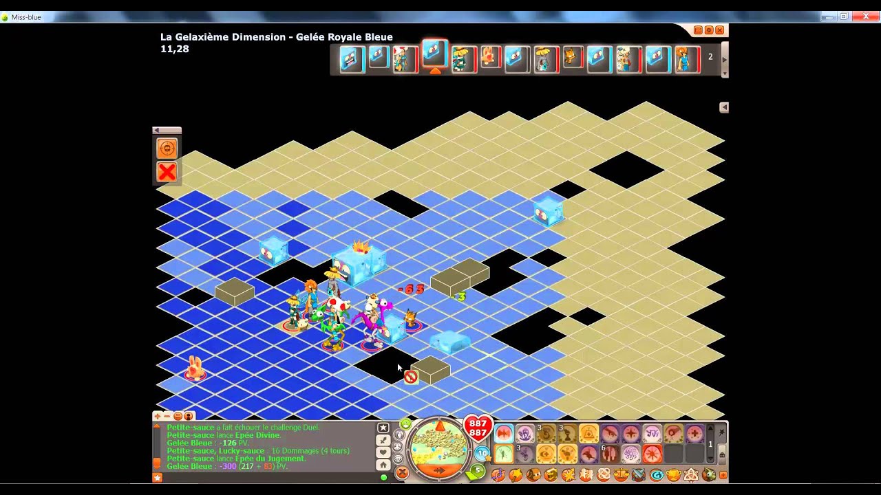 [DOFUS] donjon gelées sh par la team sauce - YouTube