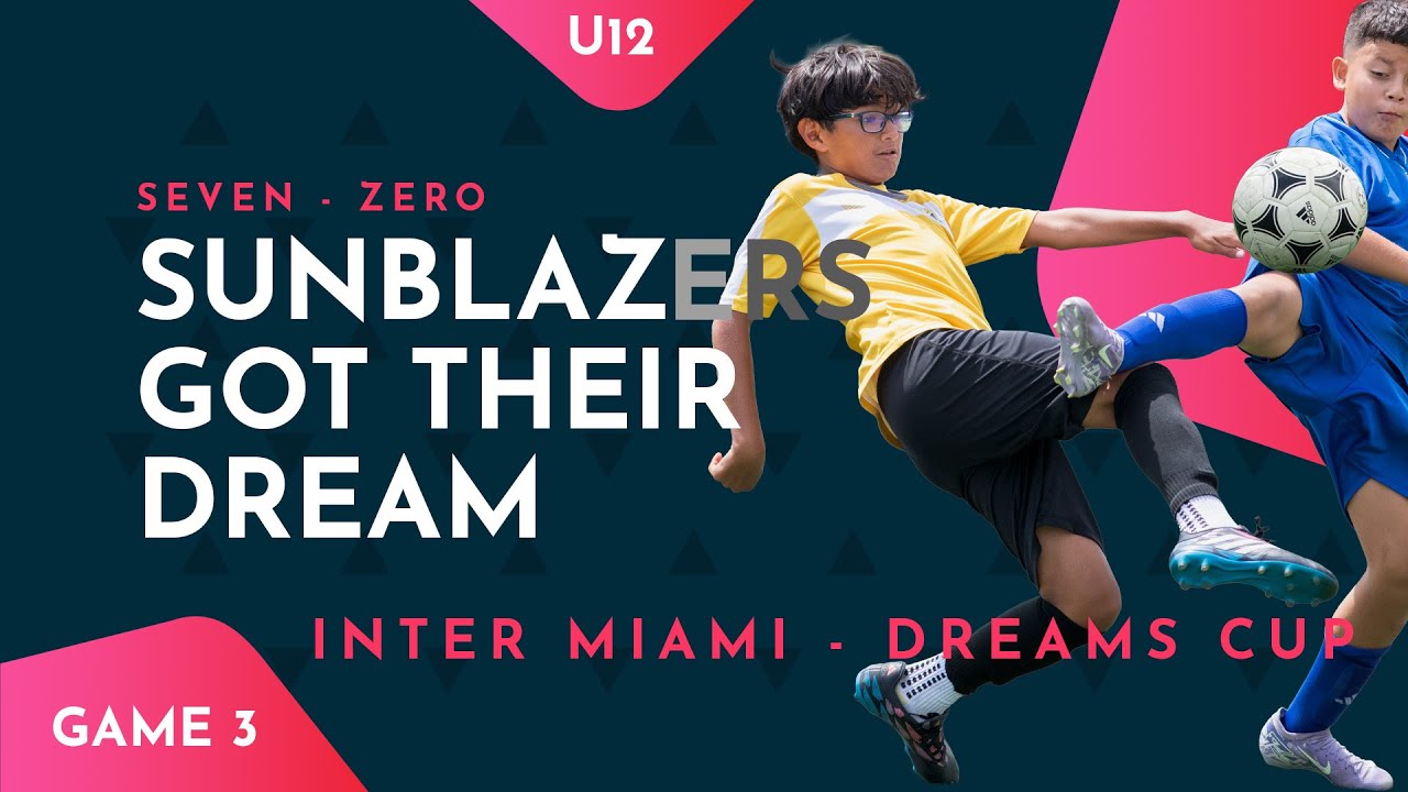 Sunblazers vs Heat - Inter Miami CF Dreams Cup - U12 Boys - YouTube