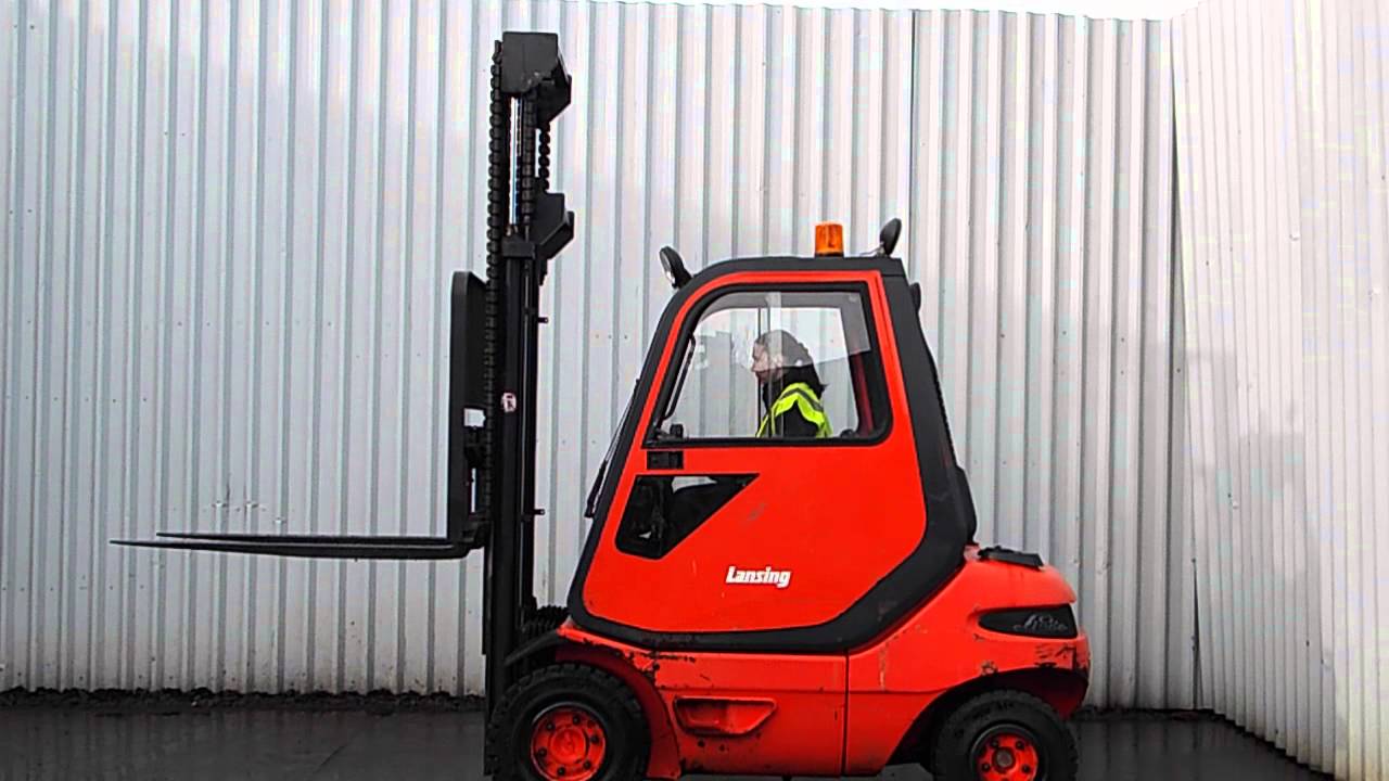 LINDE H20D. 2000KGS DIESEL FORKLIFT TRUCK FORKTRUCK - YouTube