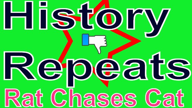 Rat Chases Cat History Repeats - YouTube