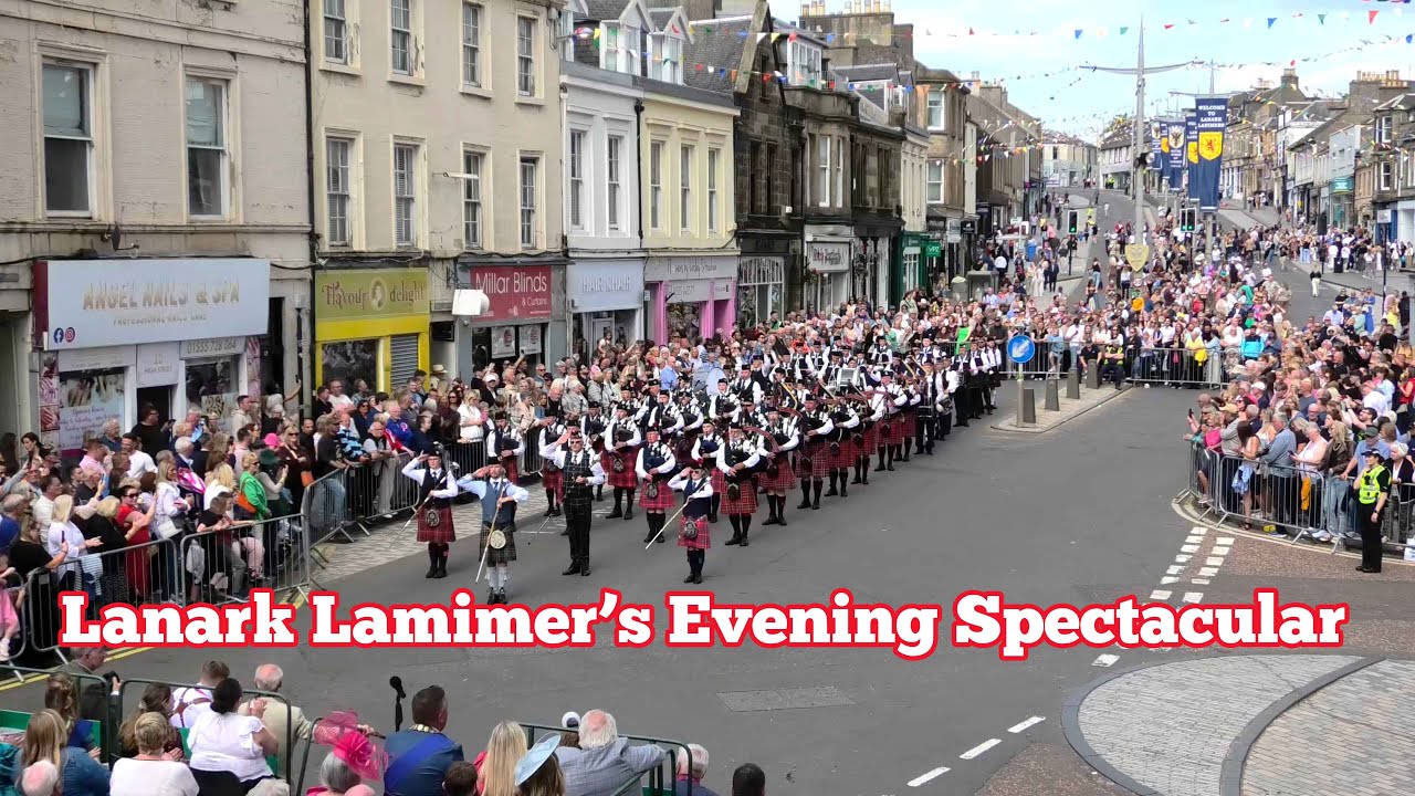 Lanimers Day (Lanark) - Evening Spectacular 2025 - YouTube