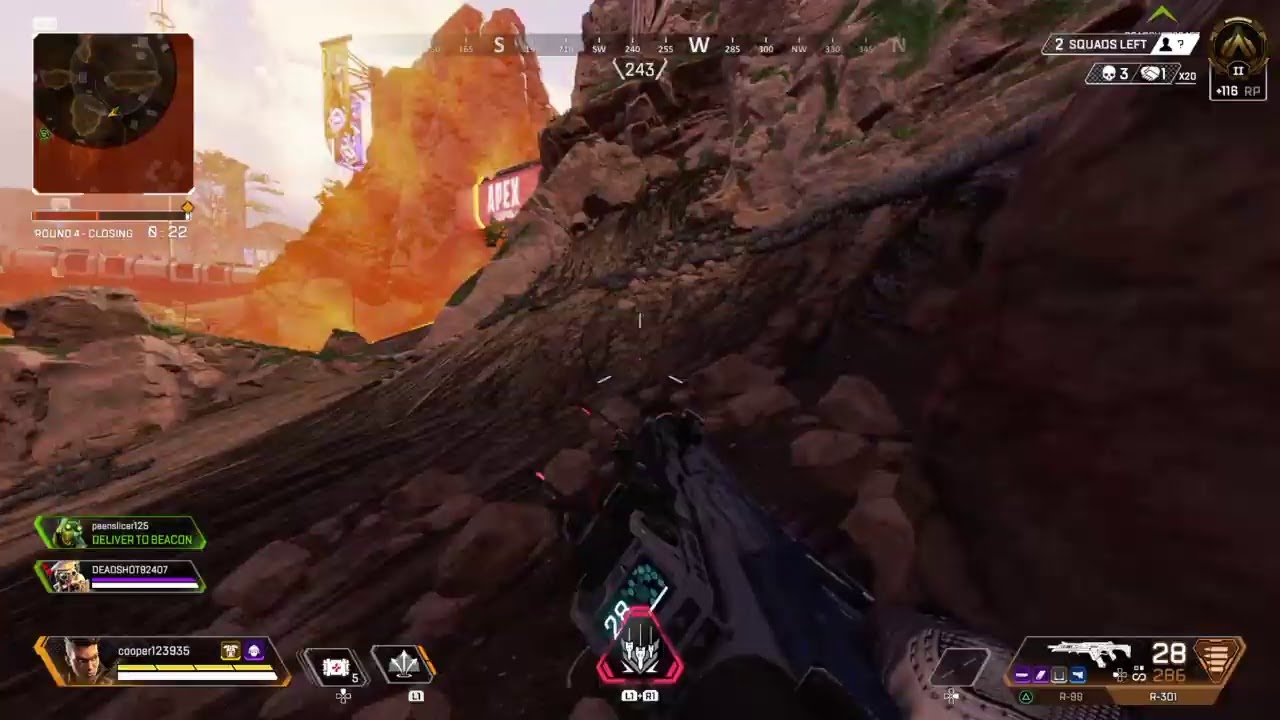 Cooper Plays live apex - YouTube