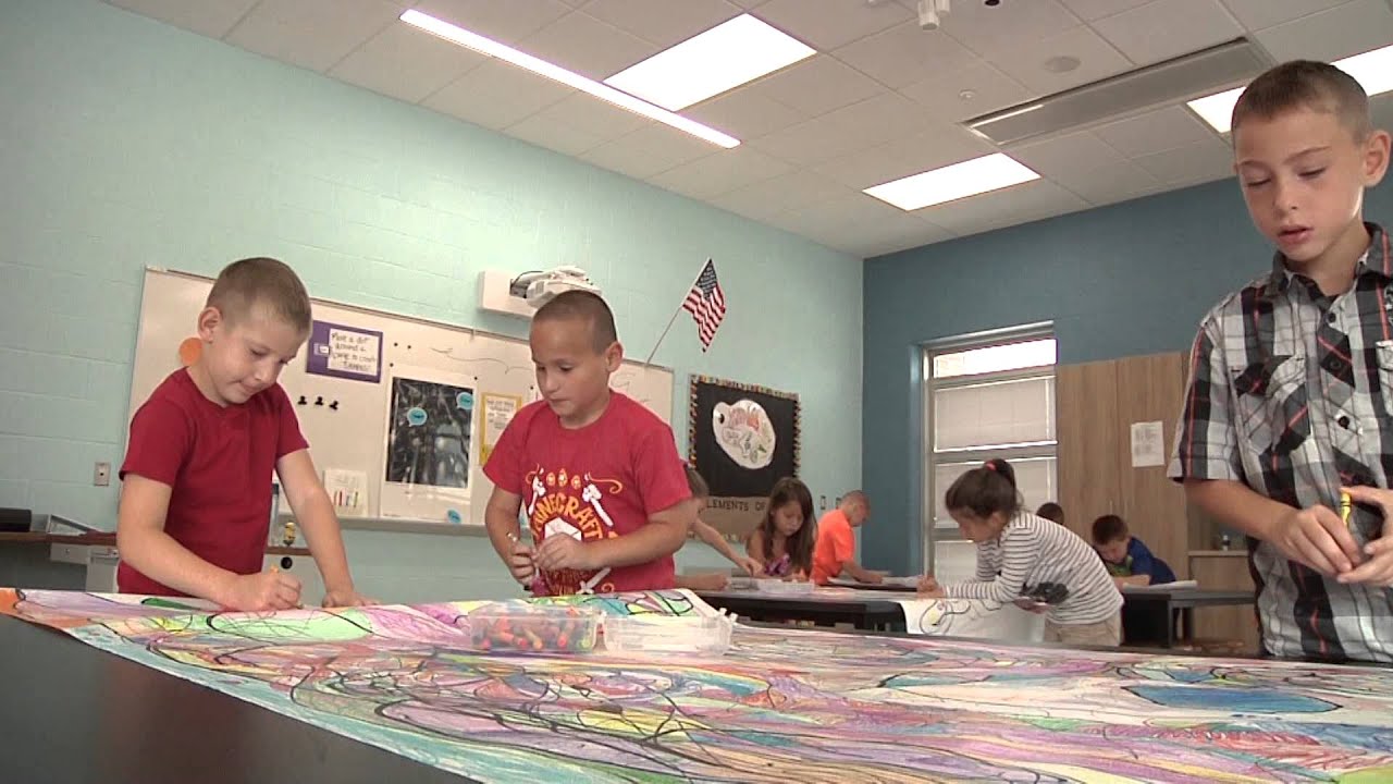 LCS Elementary Art Starts in 2015-2016 School Year! - YouTube