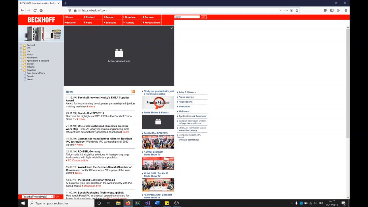 Learning Beckhoff HMI EP_5: Adding PDF files and web page - YouTube