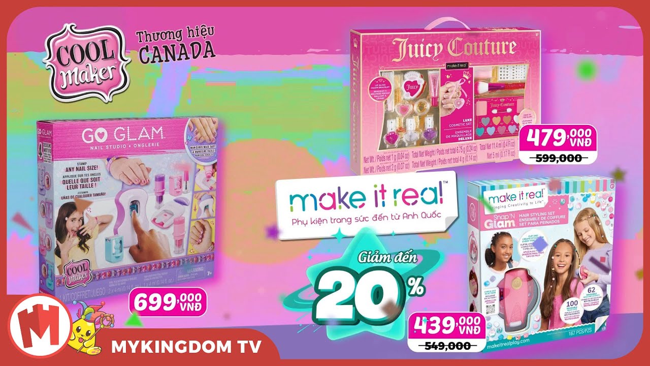 Cool Maker và Make It Real | Khuyến Mãi Quốc tế thiếu nhi 1/6 - YouTube