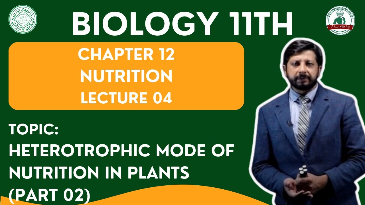 Heterotrophic mode of nutrition in plants (Part 02) | Grade 11 Biology ...