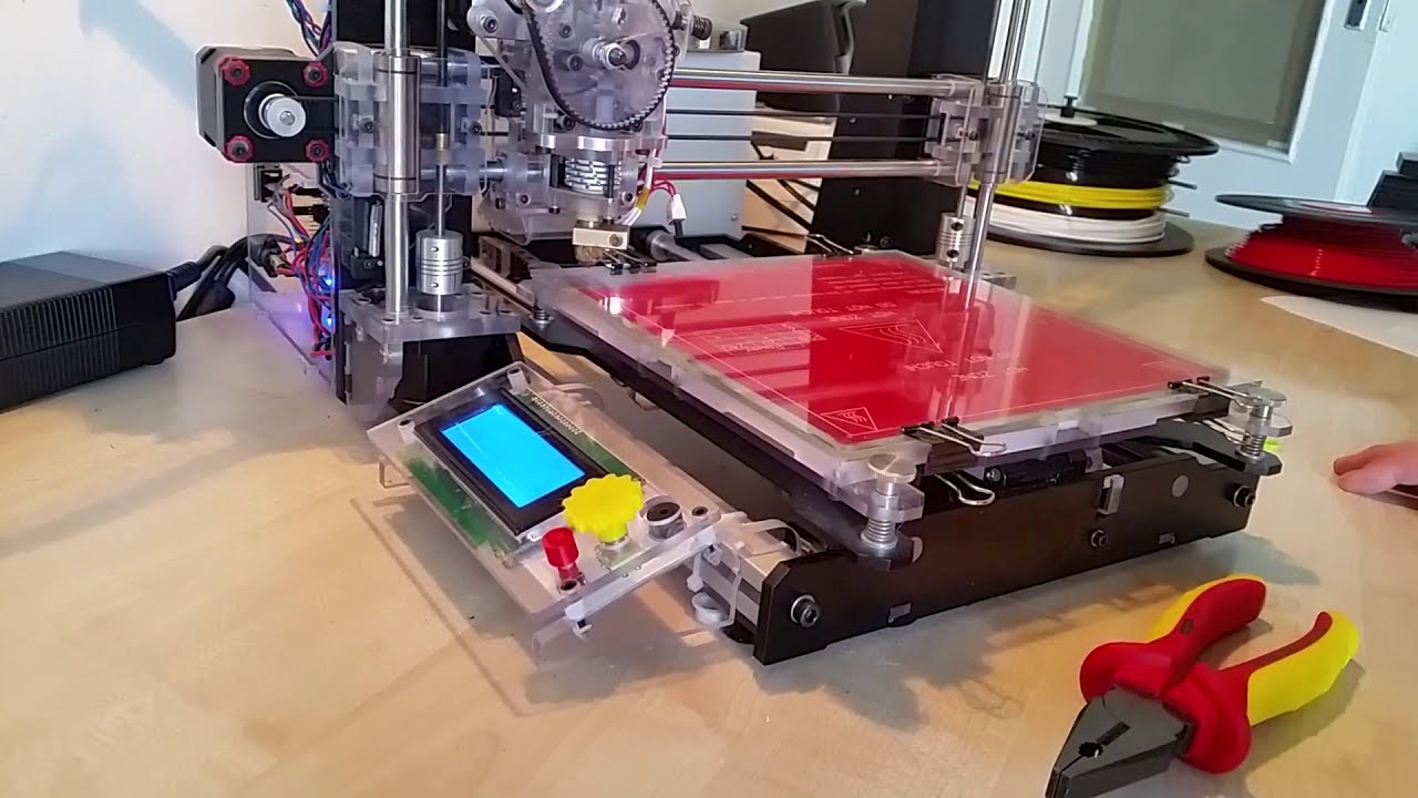 G-code i poziomowanie stołu w drukarce 3D - YouTube