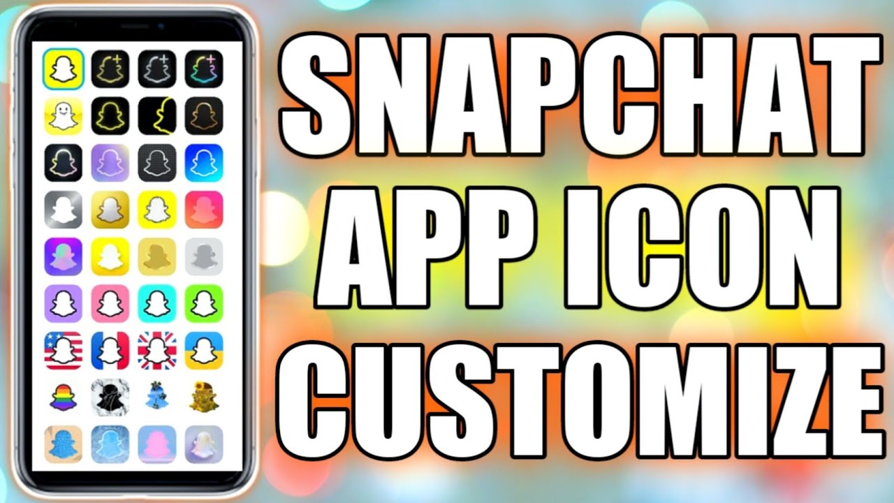 How To Change Snapchat iCon 2025 ! Snapchat App iCon Customize On ...