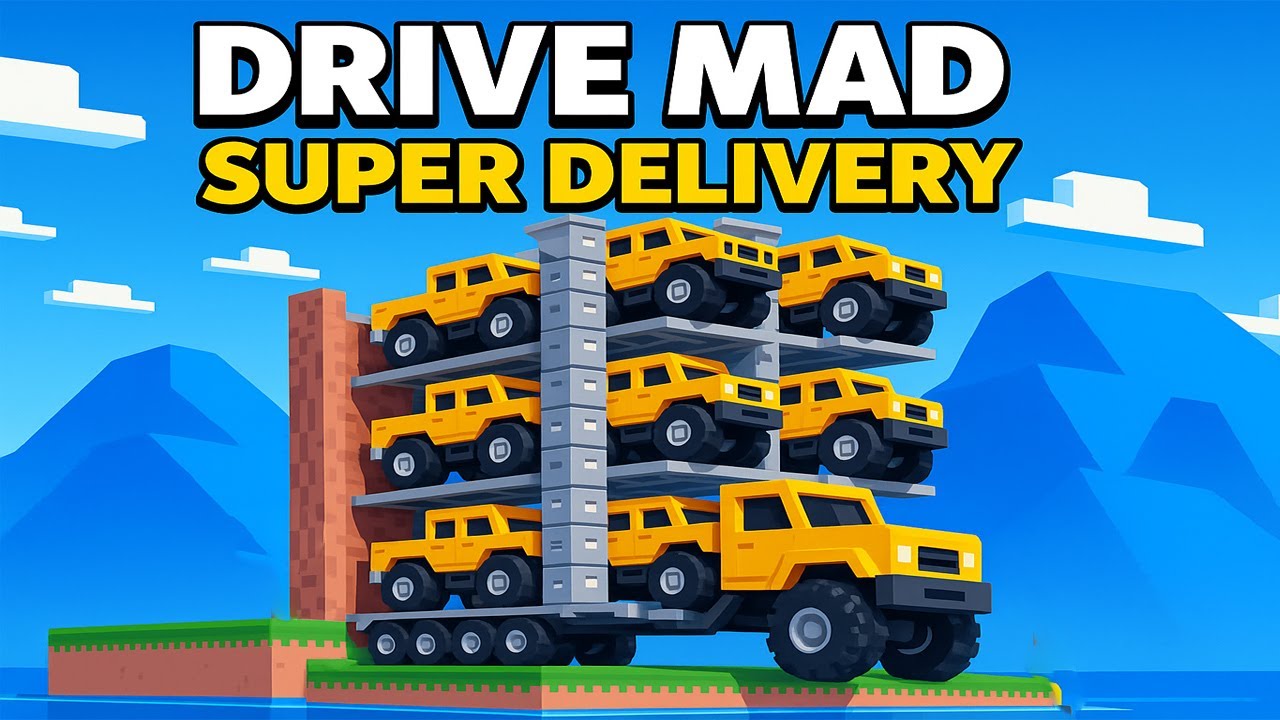 🎮 Drive Mad All Levels Part 10 | Super Delivery Levels Gameplay 🚚🔥 ...