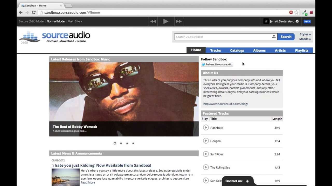SourceAudio - Creating and Managing Your Music Access Profiles (Admin ...