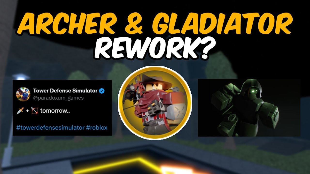 Archer & Gladiator Gamepass Return? | TDS - YouTube