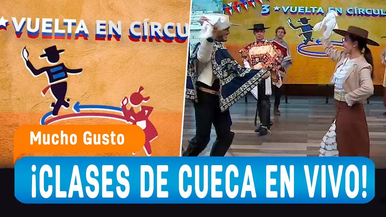 Tutorial en vivo para aprender a bailar cueca - Mucho Gusto 2019 - YouTube