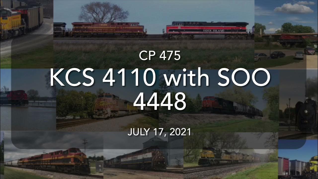 CP 475-KCS 4110 with SOO 4448 - YouTube