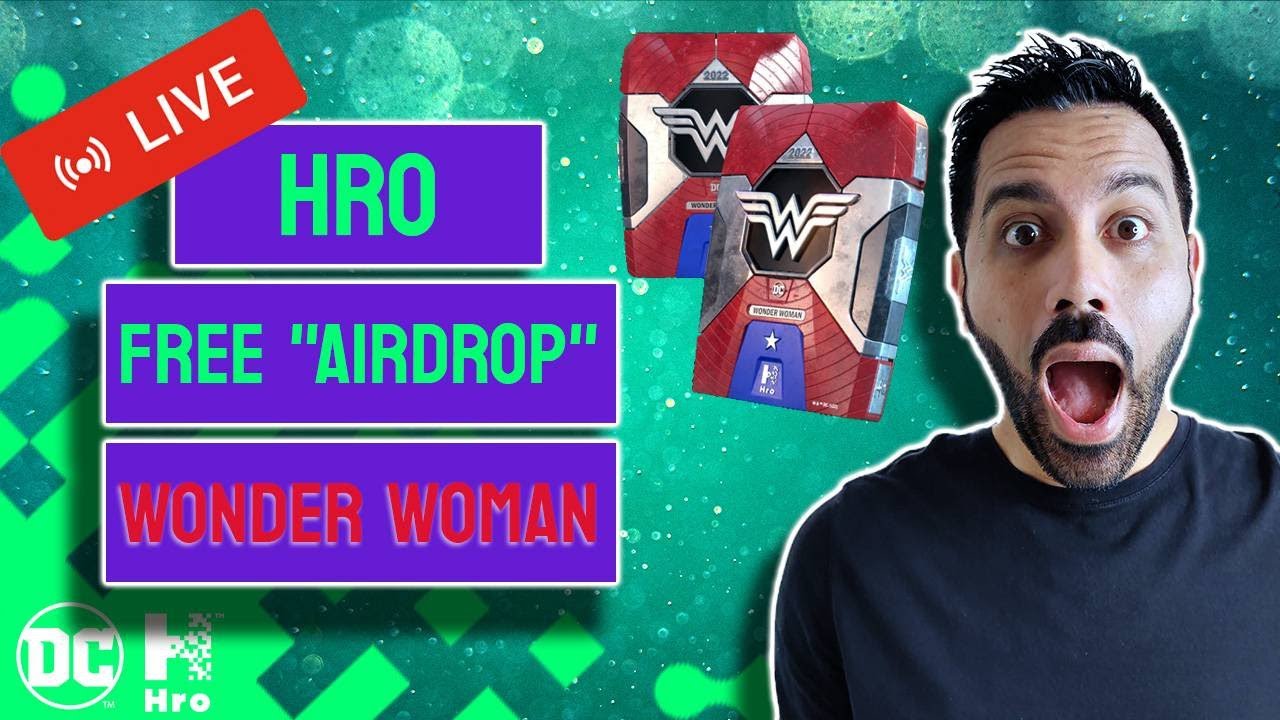 HRO Wonder Women Airdrop Pack Opening | DC | VeVe | MyCollectibles FA ...