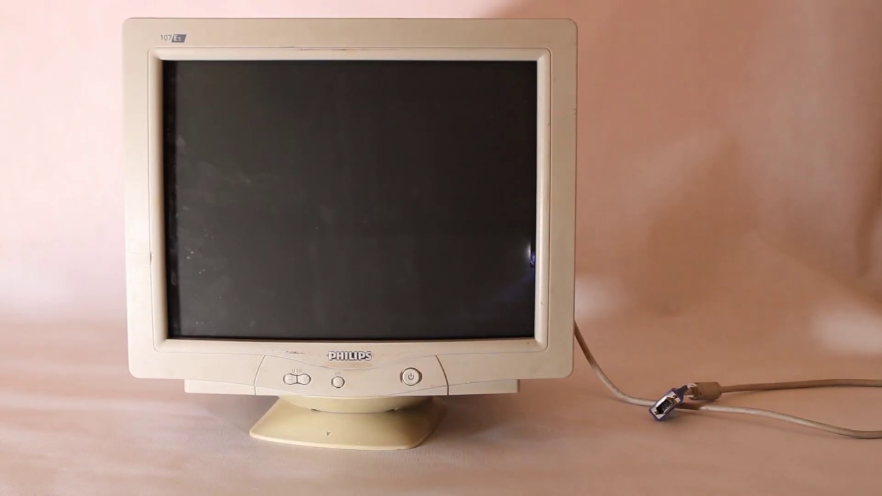 Philips 107E5 - Test monitora z wystawki - YouTube
