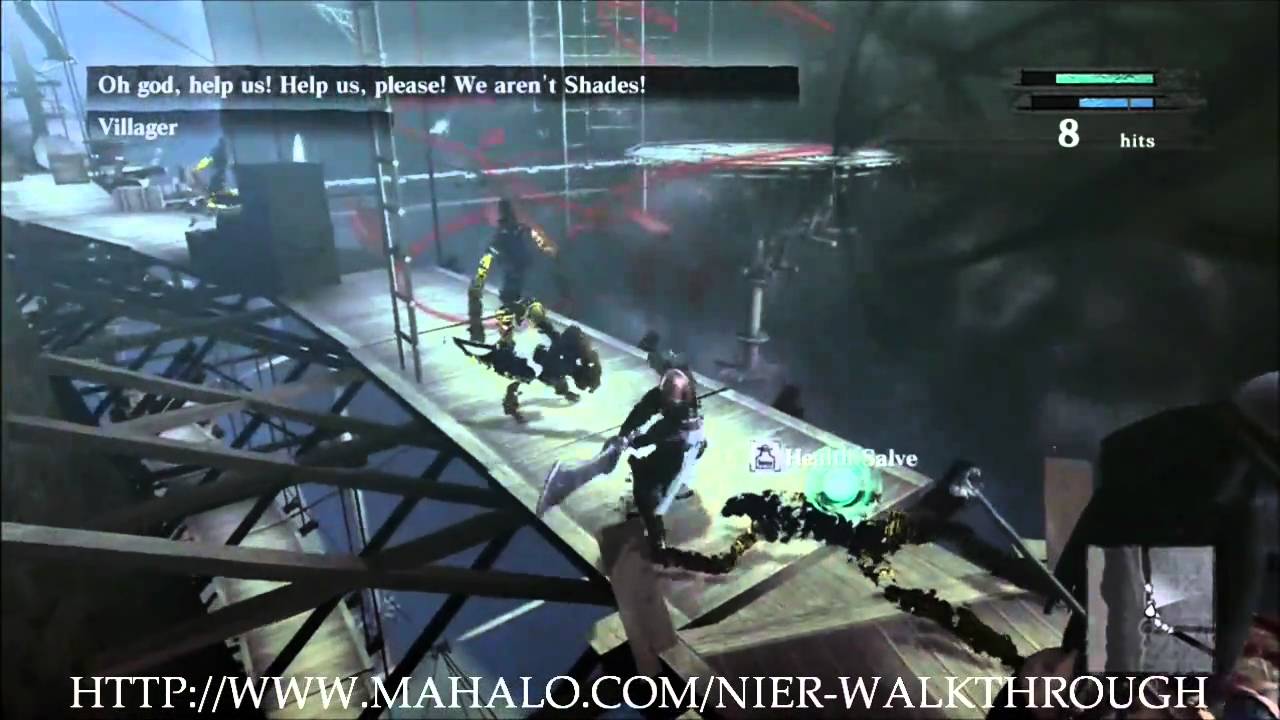 Nier Walkthrough - Chapter 18: The End of the Aerie 2/4 - YouTube