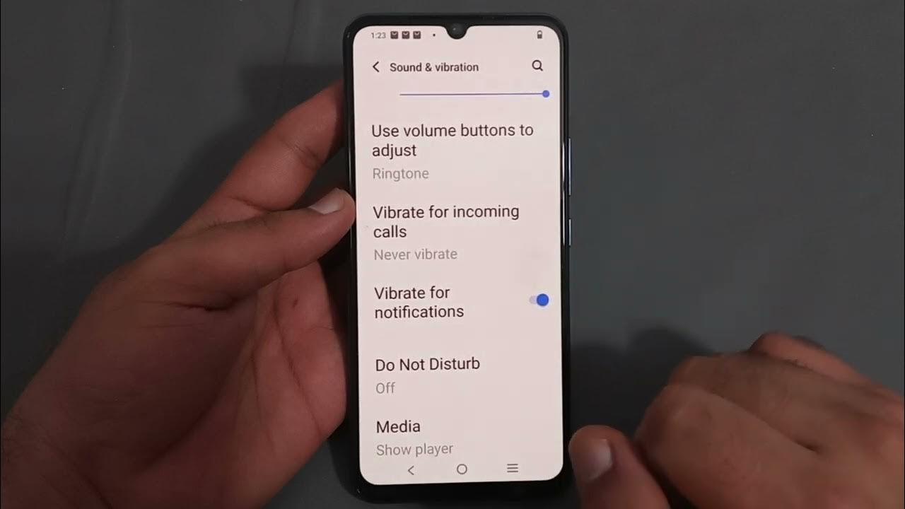 IQOO Z3, how to enable vibrate for notification, IQOO mobile mein vibrate for notification ...
