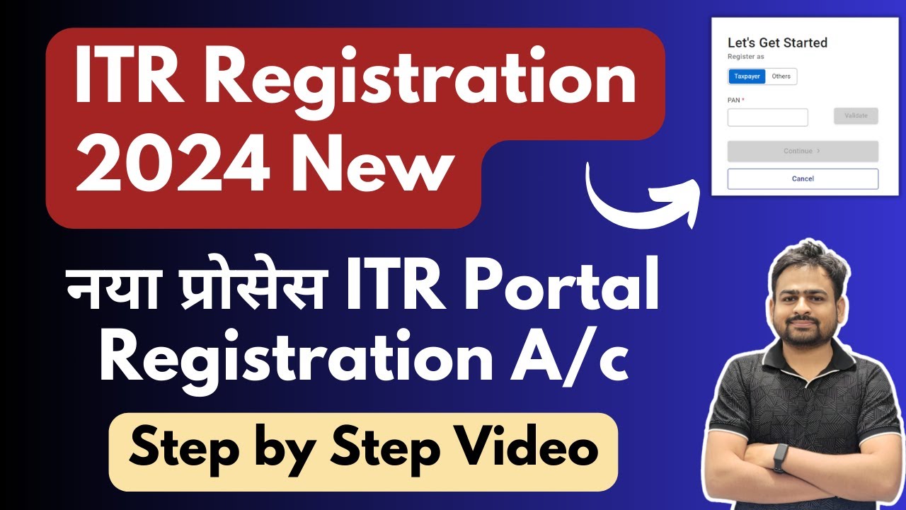 ITR Registration Kaise Kare | Income Tax Registration | How to Register ...