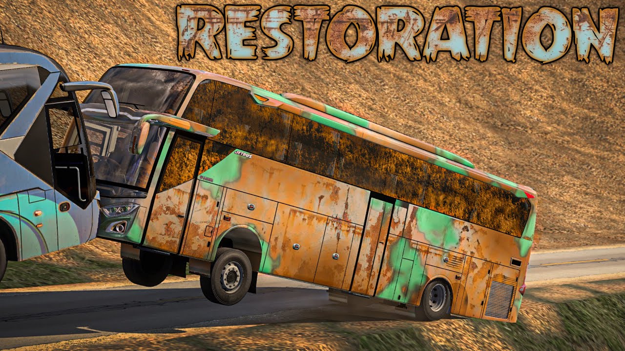 RUSTY To LUXURY Bus Transformation..!!! - YouTube