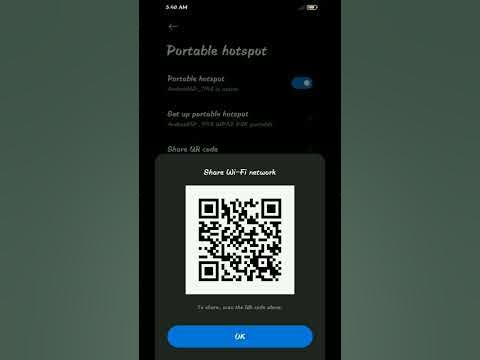 How To Share WIFI From One Phoneo Another Phone Using QR Code : 2022#shorts - YouTube