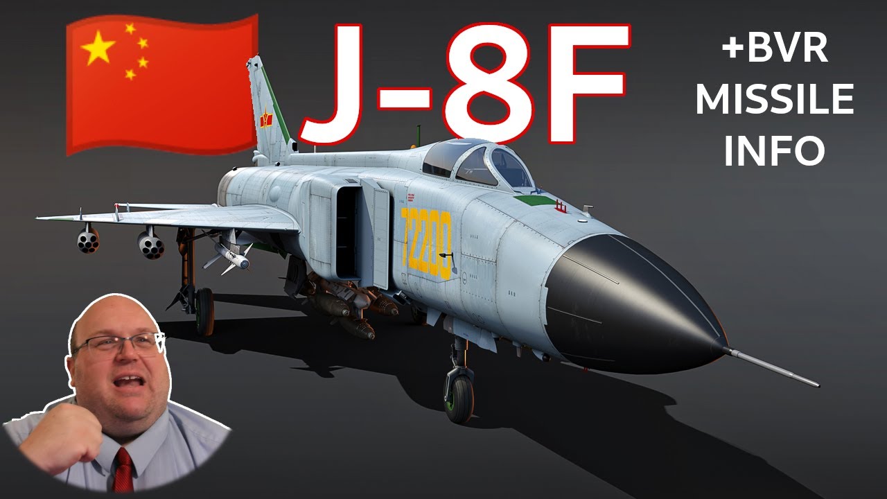 New plane and BVR info! ~ 🇨🇳 J-8F Devblog [War Thunder "La Royale" Update] - YouTube