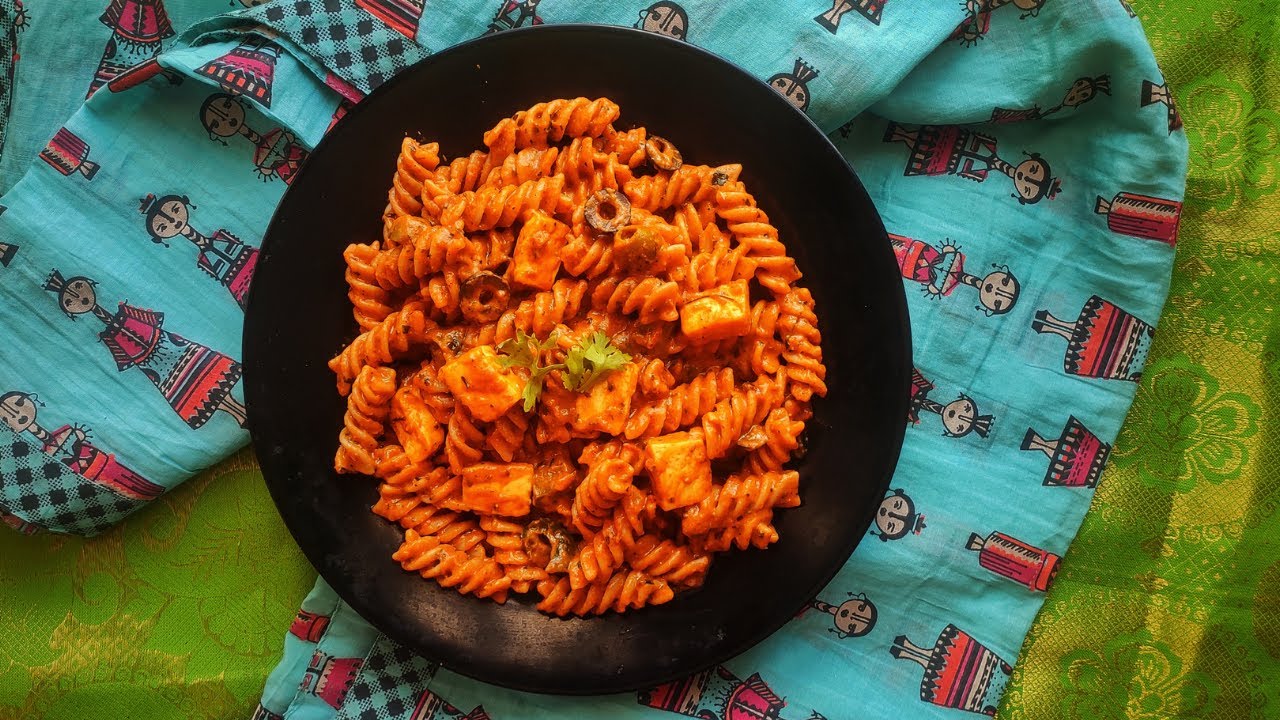 Paneer Makhani Sauce Pasta recipe | Unique pasta sauce | Indo italian ...