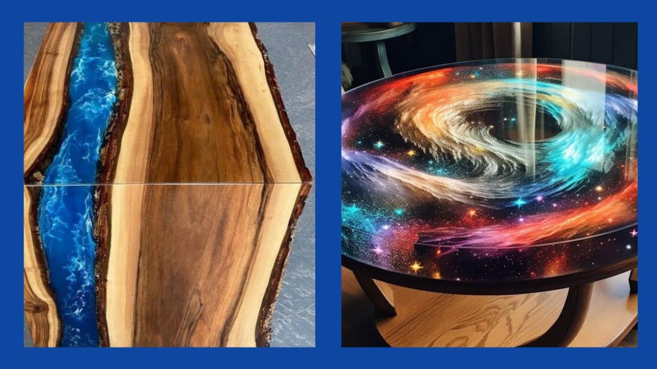 Epoxy Tables: Mesmerizing Epoxy Tables For Your Living Room - YouTube