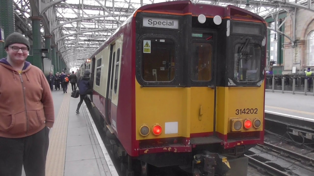 Class 314 Farewell Tour across Glasgow and Strathclyde (18/12/2019 ...