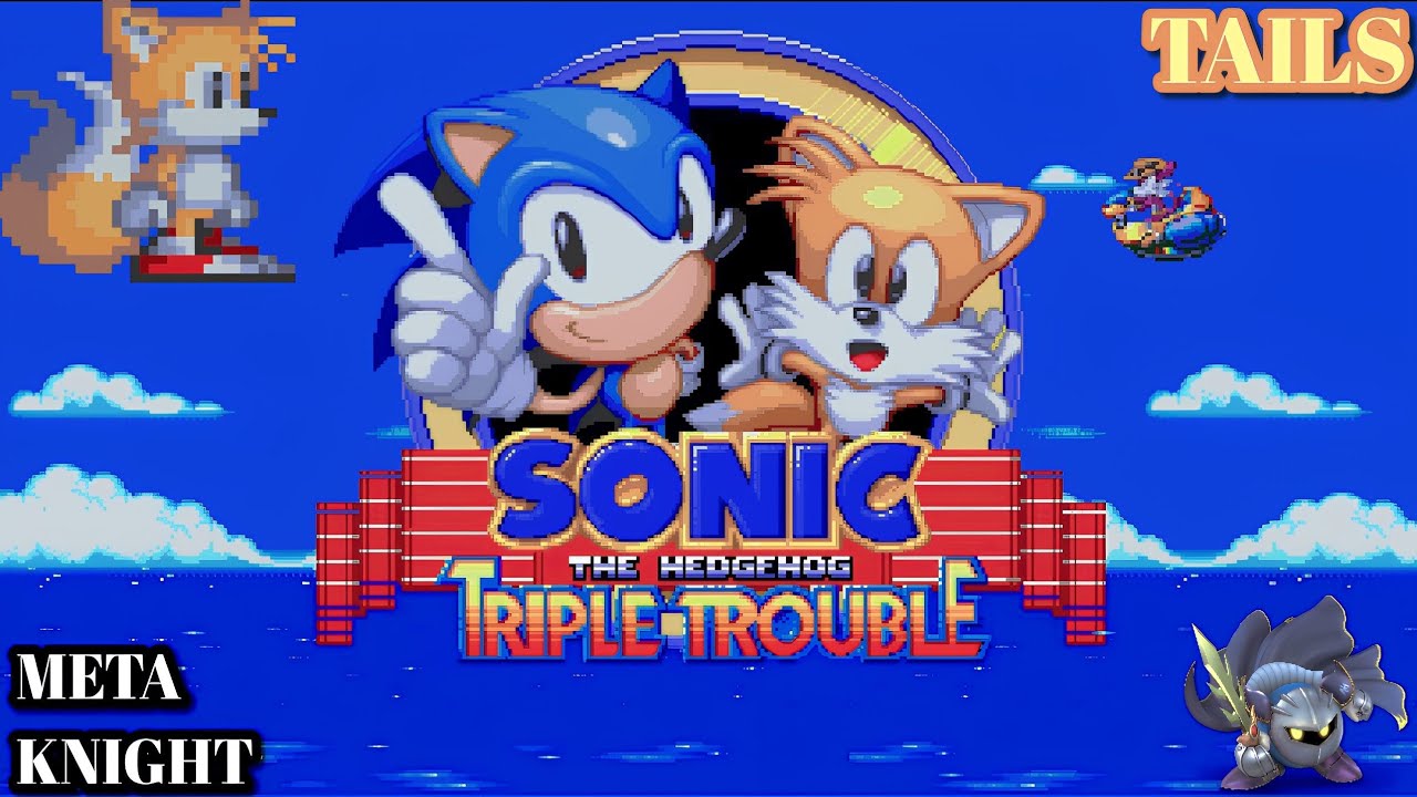 Sonic Triple Trouble 16 bit: Great Turquoise Act 2 (Tails) 1.55.00 ...