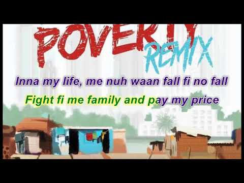 J Derobie x Popcaan Poverty Remix Lyrics (KARAOKE) - YouTube