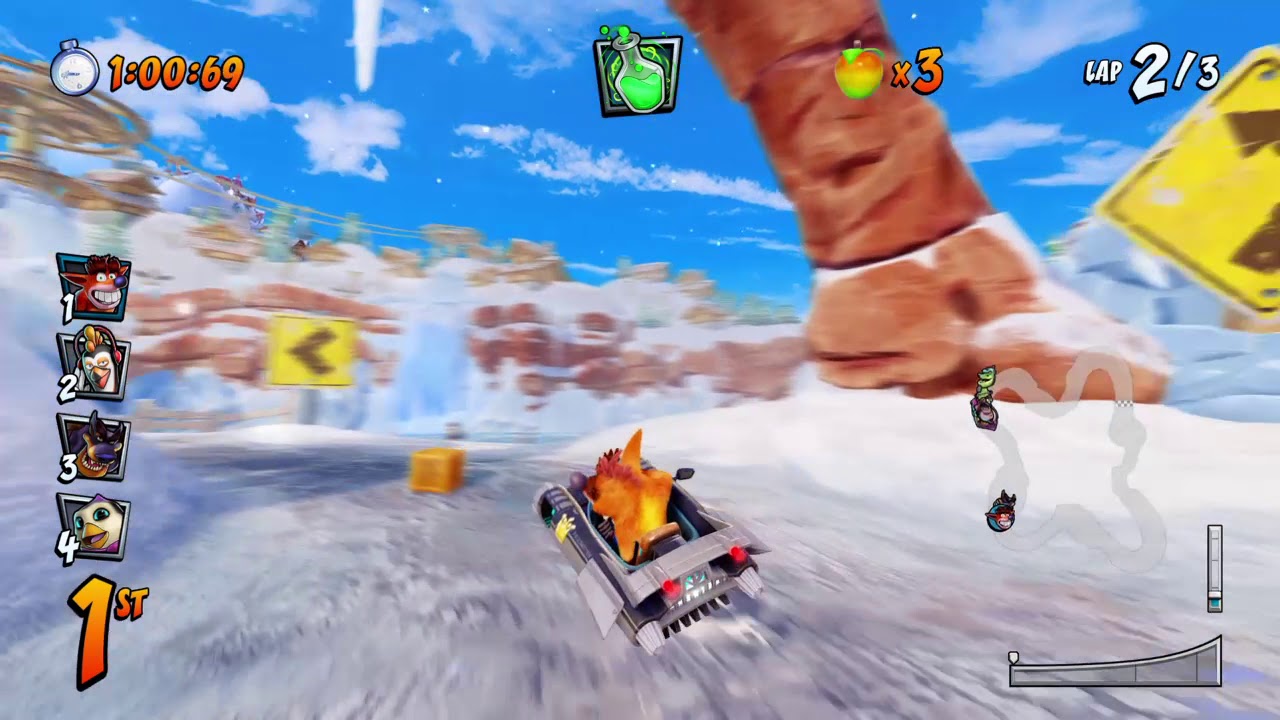 Crash Team Racing Nitro-Fueled Local Arcade Cup Race (Wumpa Cup) - YouTube