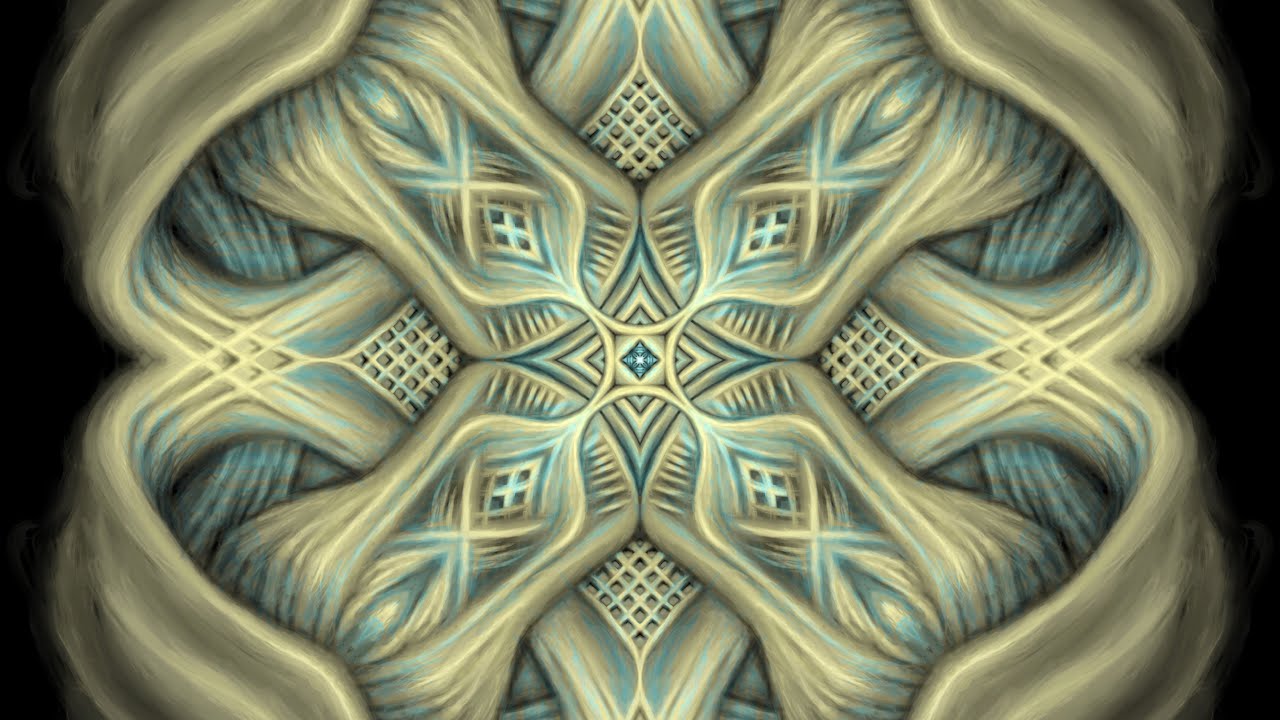 “Self-Transforming Machine Elves” Symmetrical Painting by Paranoid Loid ...