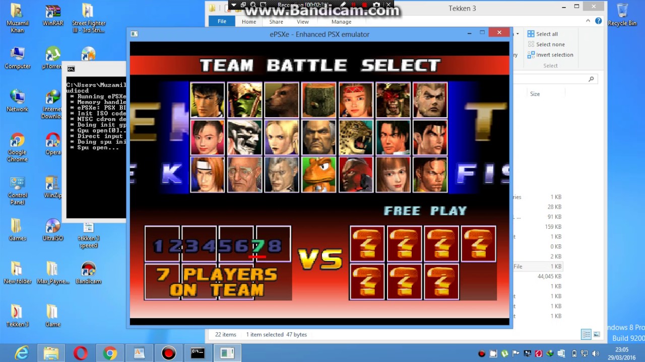 How to speed up tekken 3 by muzamil - YouTube