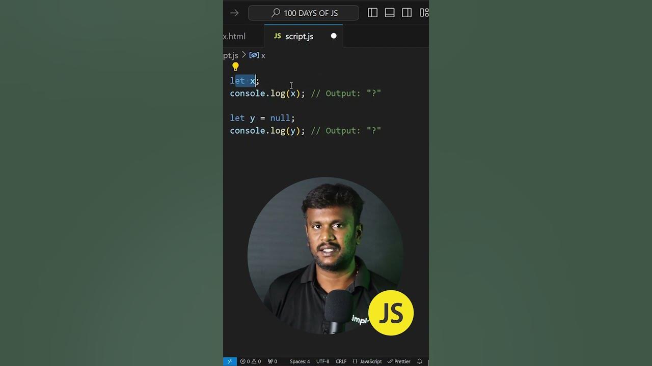 Null Vs Undefined In Javascript T Coding Interview Programming Simplar Fullstackjobs Youtube